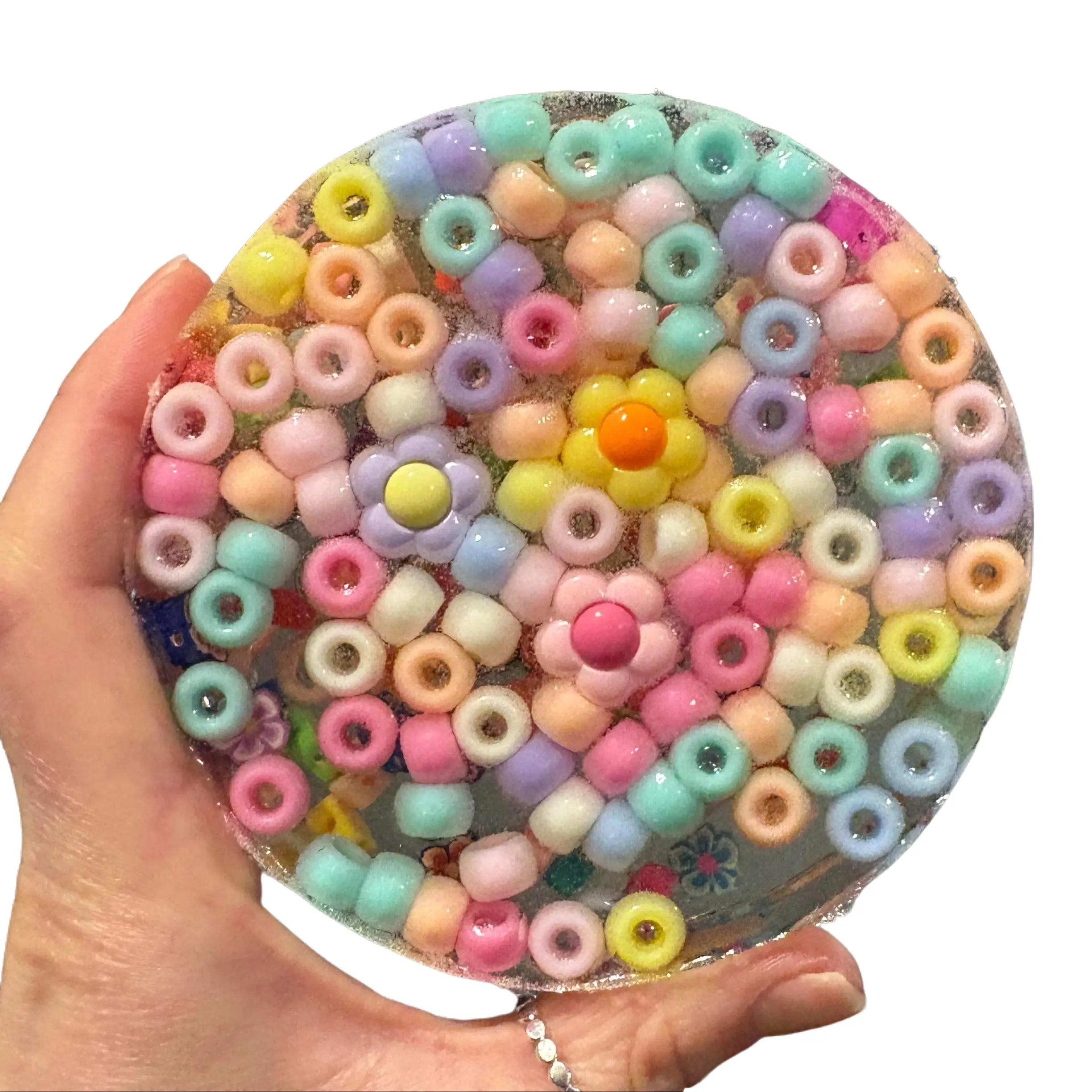 Reuseable Picky Pad Flower Power, remelt 30+ times, biodegradable, str ...